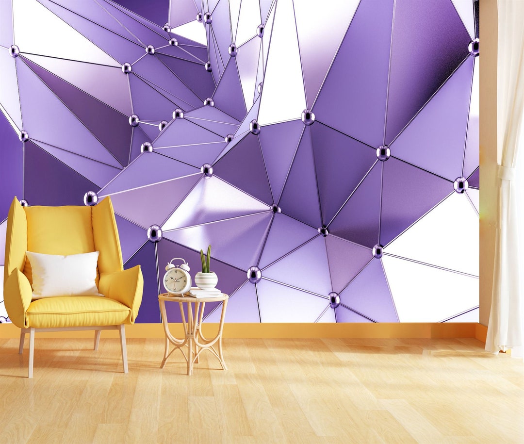 Crystal Structure Background 3D Rendering Gift Art Print - Etsy