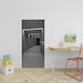 Tunnel Door Decal, Peel and Stick Removable Door Sticker 91cm X 211cm ...