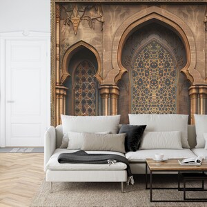 Arabian Nights Decoration Islamic Arches Gift, Art Print Photomural ...