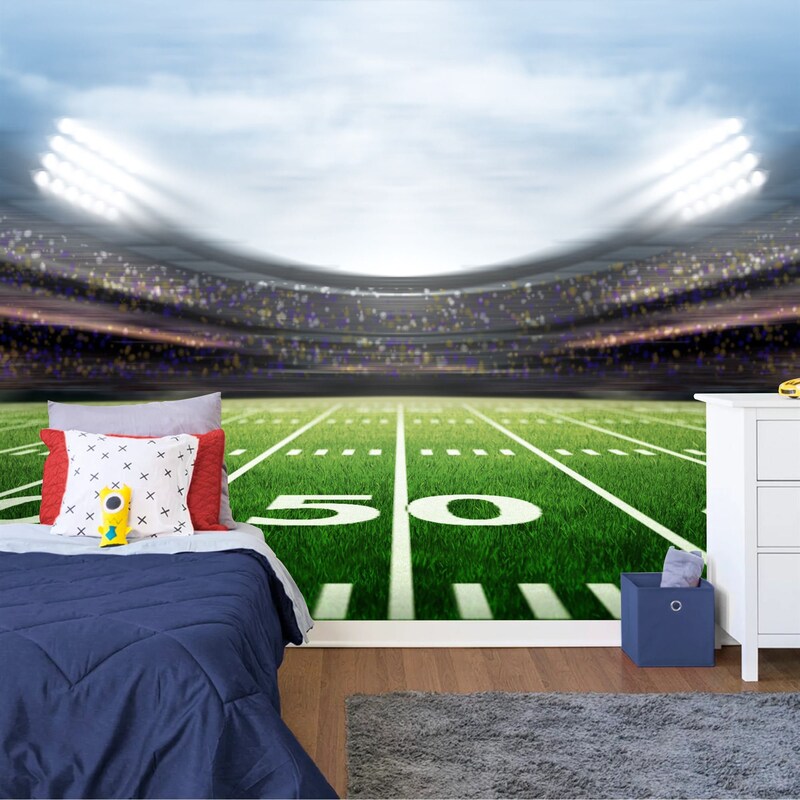 Football Mural - Etsy