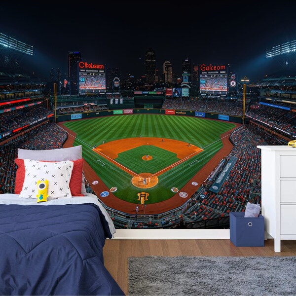 Baseball Decal Wall - Etsy