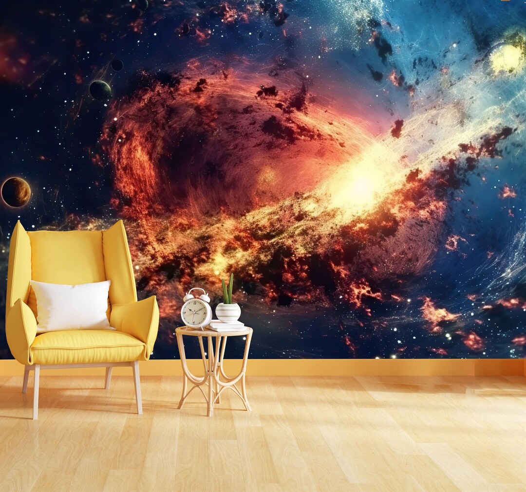 AI Generated Outer Space Galaxy Stars Gift, Art Print Photomural ...