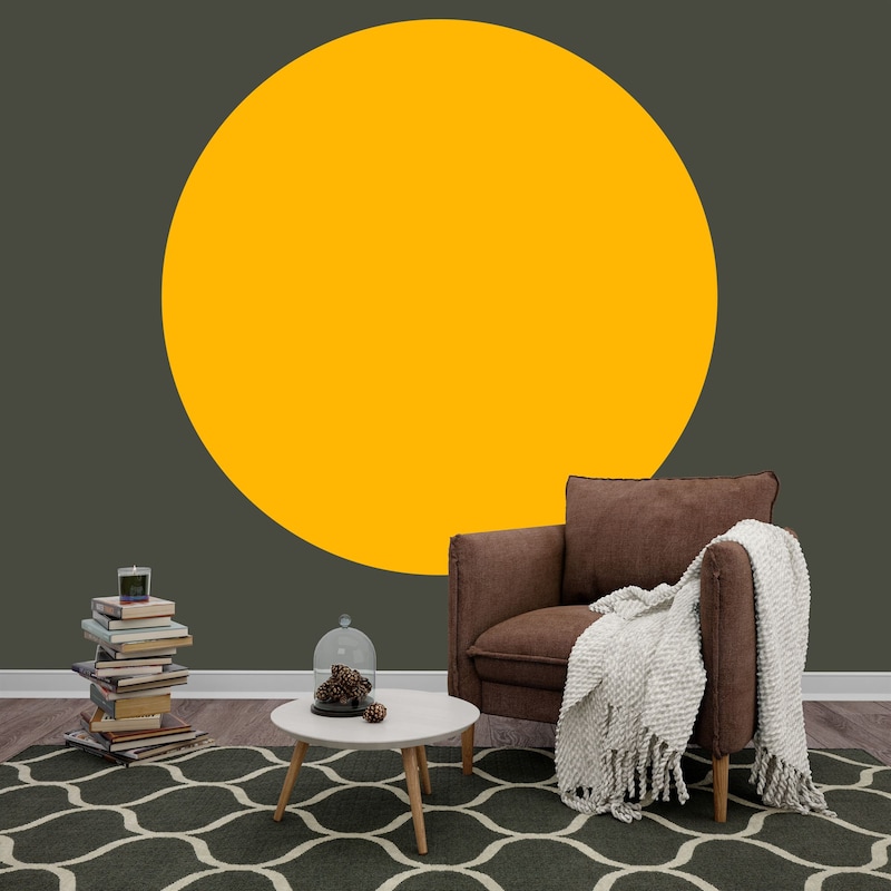 Large Circle Decal - Etsy