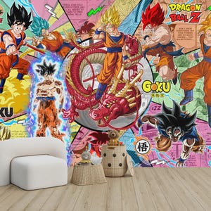 Goku Mural - Etsy
