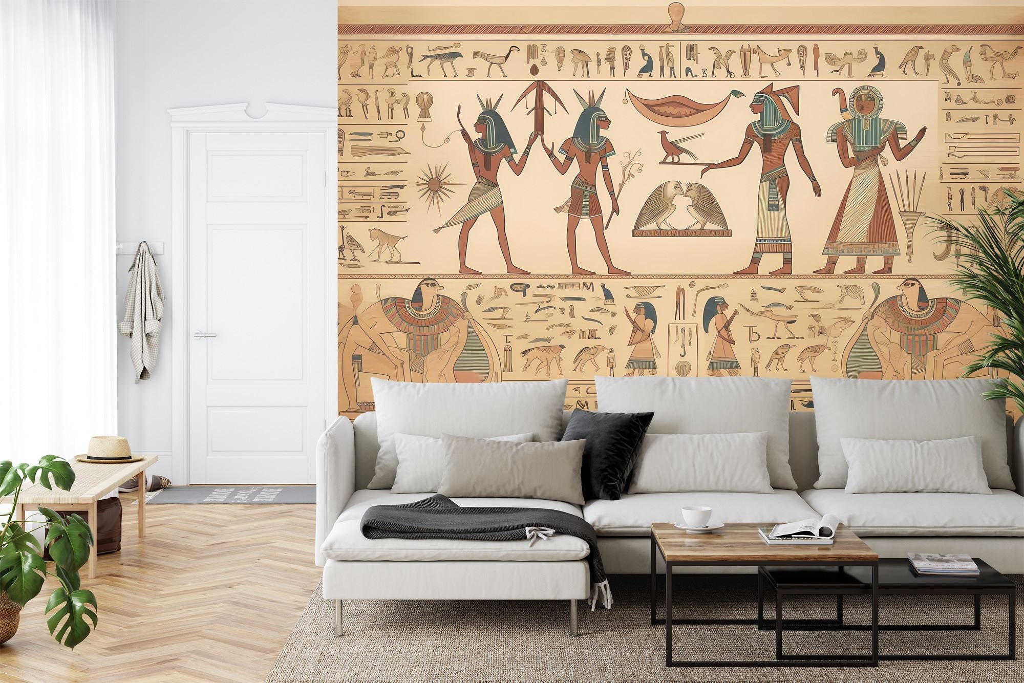 Egyptian Wall Paintings Ancient Egypt Civilization Papyrus - Etsy