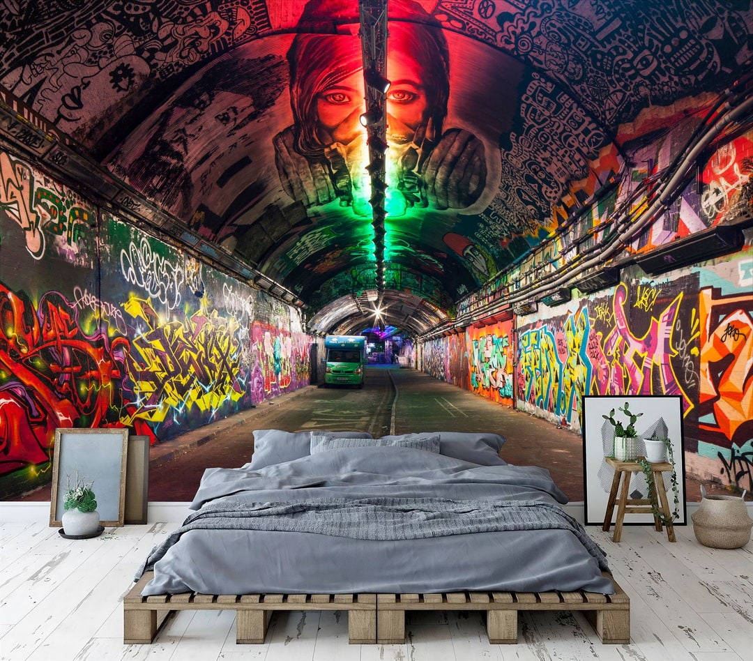 Graffiti Urban Street Art Modern Decor Gift Art Print Photomural ...