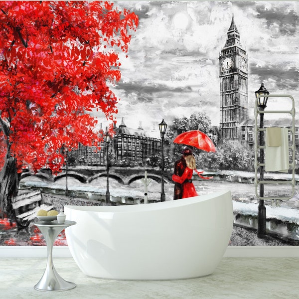 Removable Wallpaper London - Etsy