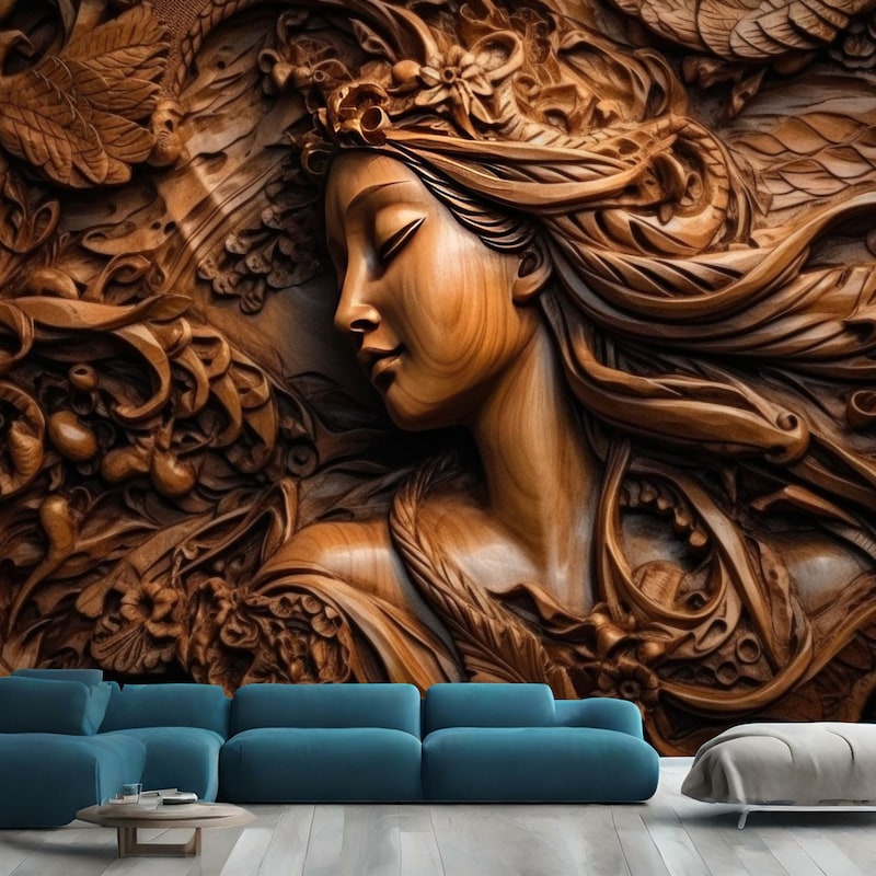 Modern Wood Carving - Etsy