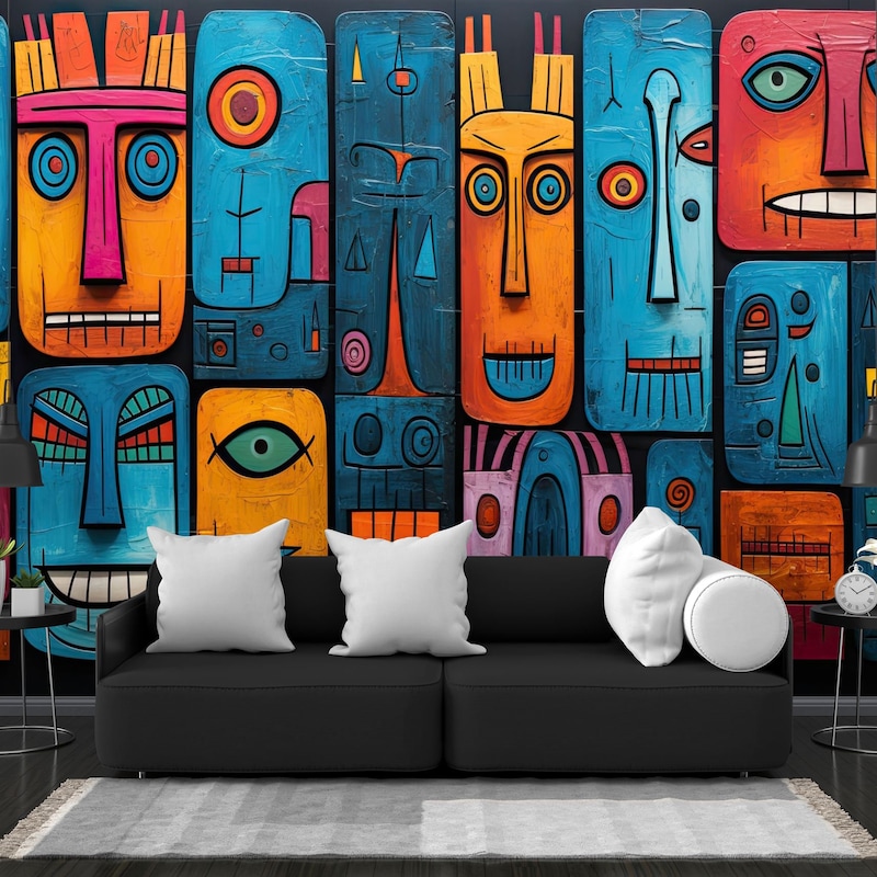 Abstract Wall Mural - Etsy