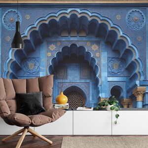 Arabian Nights Decoration Islamic Arches Gift, Art Print Photomural ...