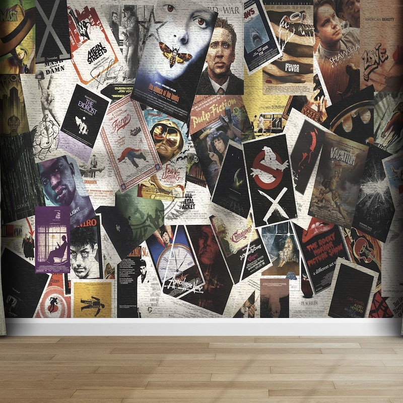 Movie Poster Wallpaper - Etsy UK