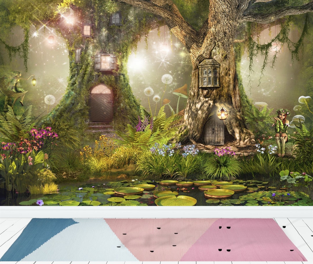 Fairy Forest Enchanting Nursery and Girls Room Gift, Art Print ...