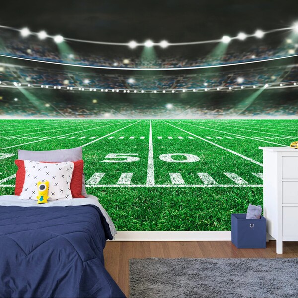 Football Mural - Etsy