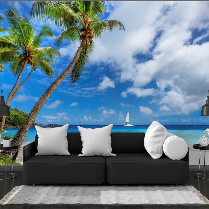 Beach Wall Mural - Etsy