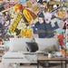Anime Manga Collage Wallpaper Crossover, Comics Wall Mural - Etsy