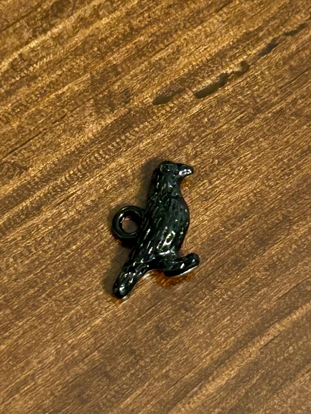 Black Raven Charms! DIY Halloween-themed Jewelry (7 Pieces) - Etsy