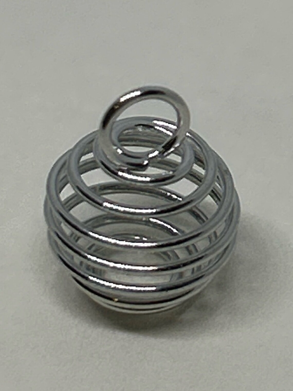 Mini Bead Cage Lantern Pendants! Antique Silver Finish! DIY Jewelry (10 ...