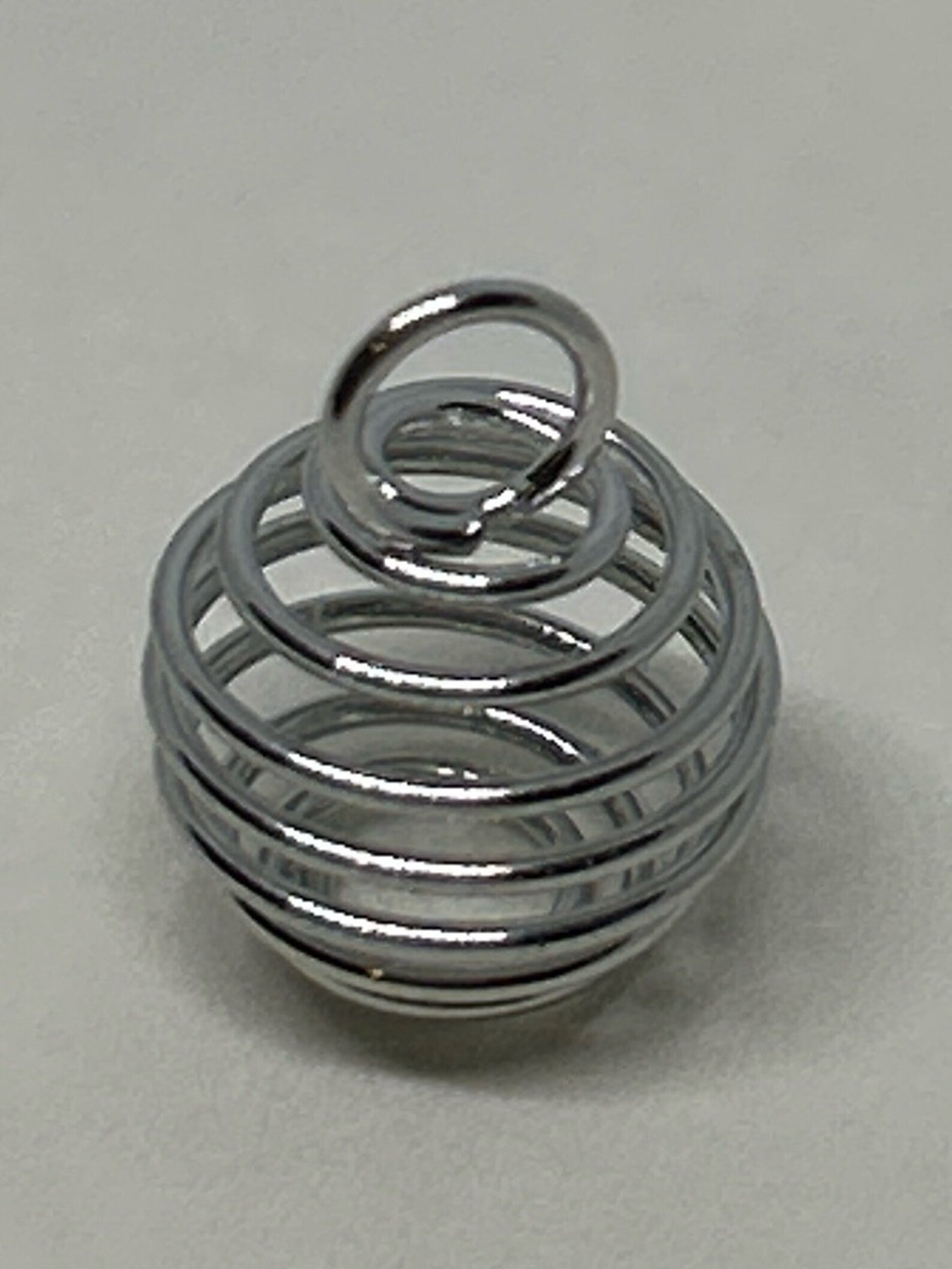 Mini Bead Cage Lantern Pendants! Antique Silver Finish! DIY Jewelry (10 ...