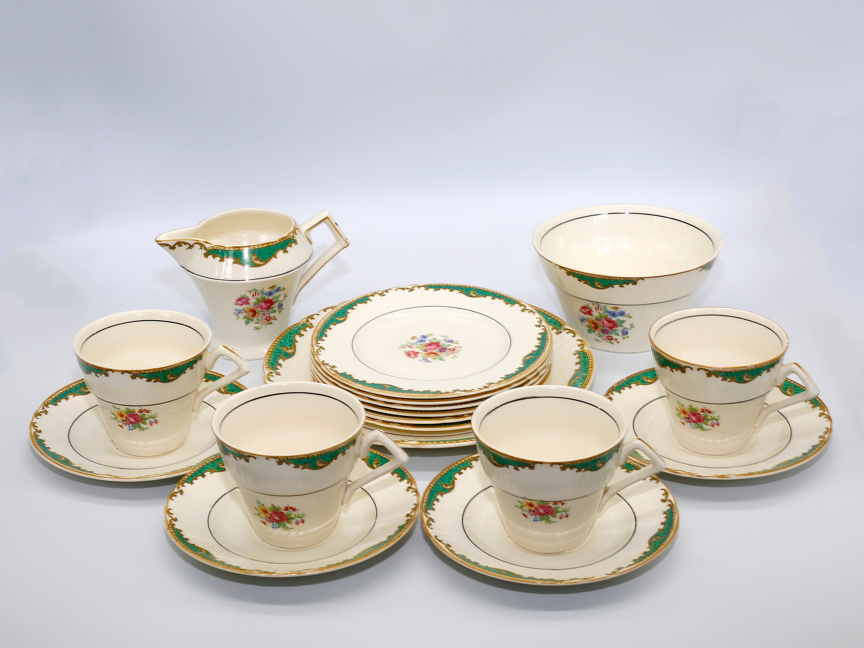 Antique Myott Art Deco Tea/coffee Set - Etsy UK