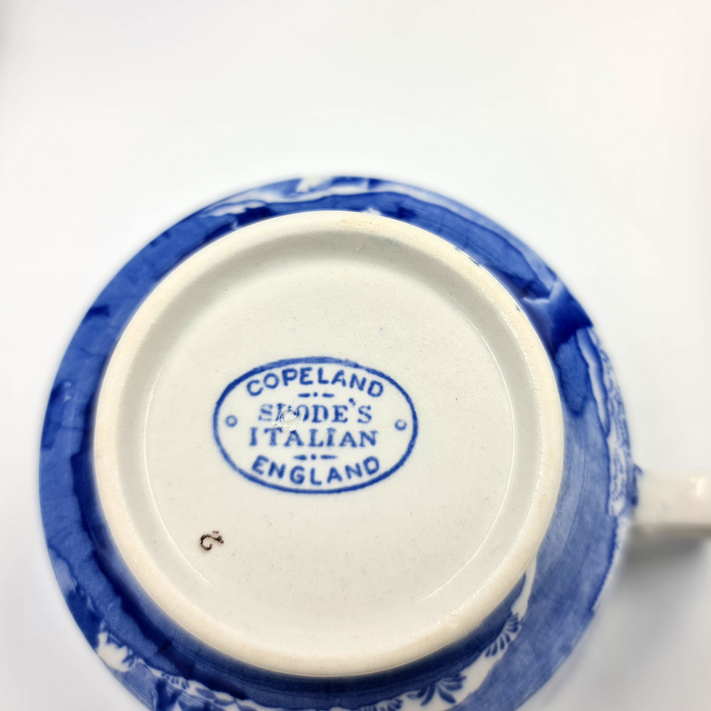 Copeland Spode Blue Italian Vintage Dinner and Tea Set Pieces 12 Pieces ...