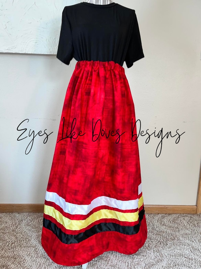 Ribbon Skirt - Native American Culture Inspired - Etsy