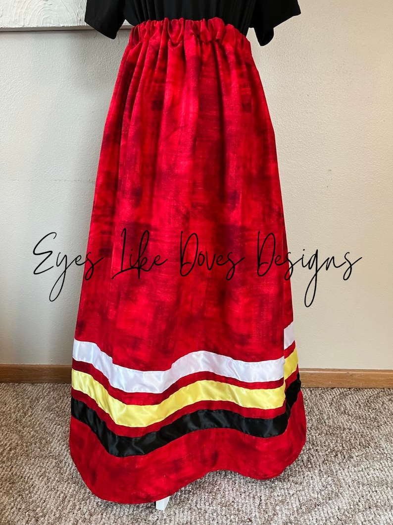 Ribbon Skirt - Native American Culture Inspired - Etsy