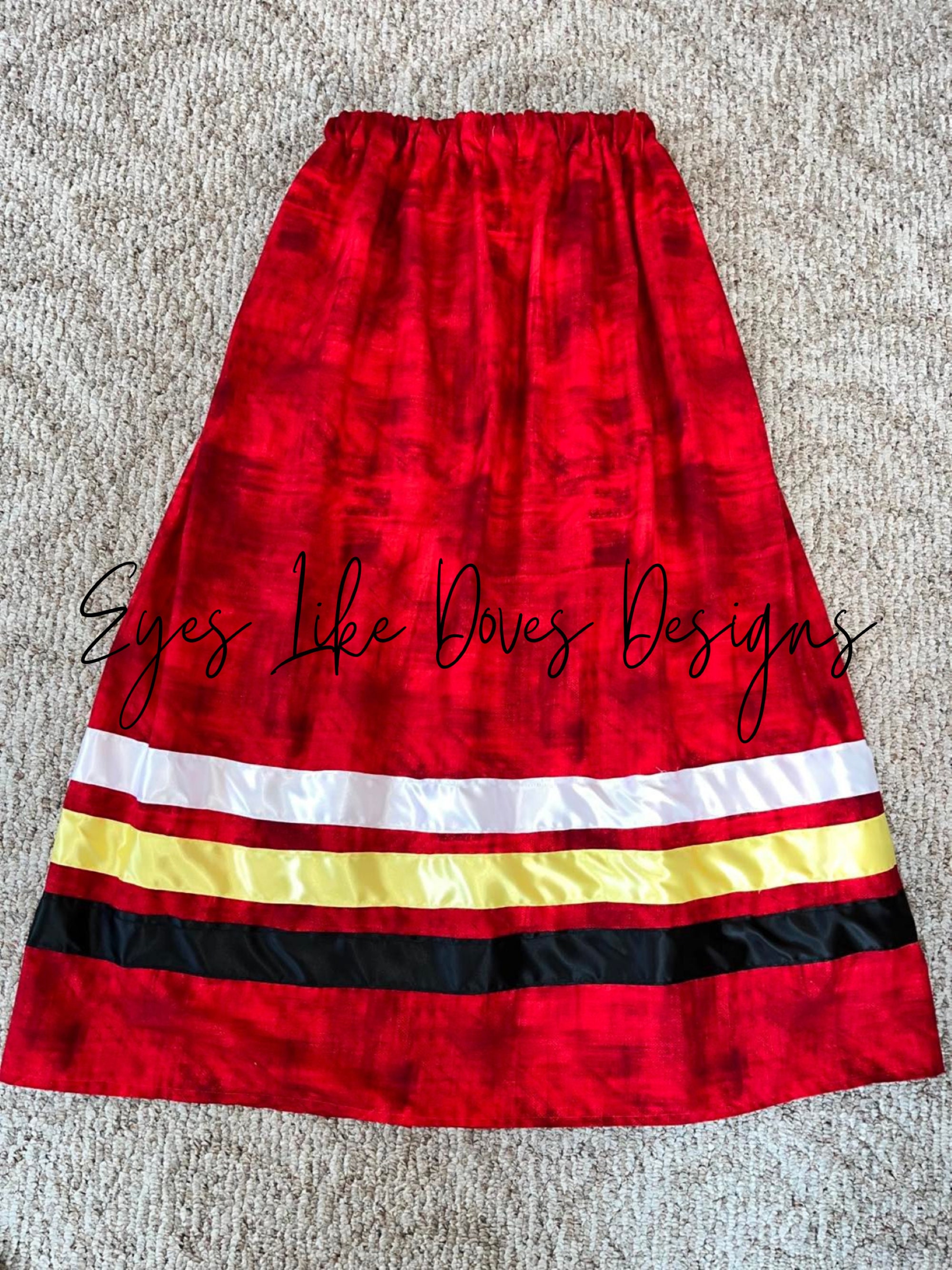 Ribbon Skirt - Native American Culture Inspired - Etsy