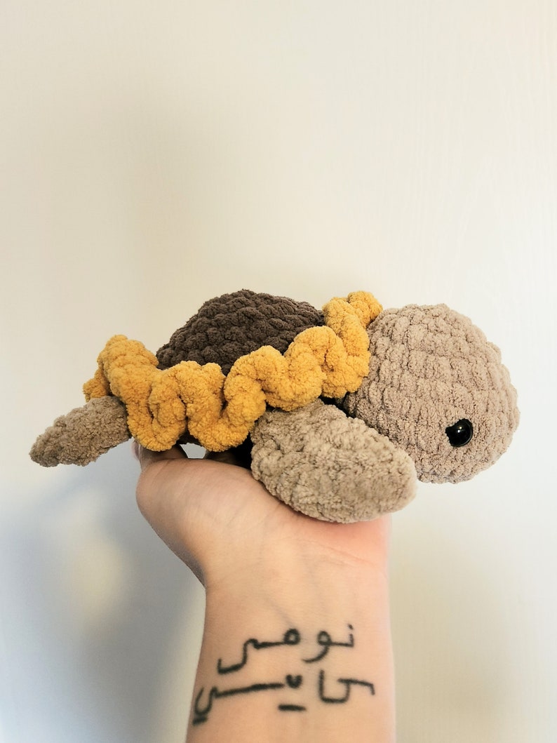Sunflower Turtle PATTERN ONLY - Etsy