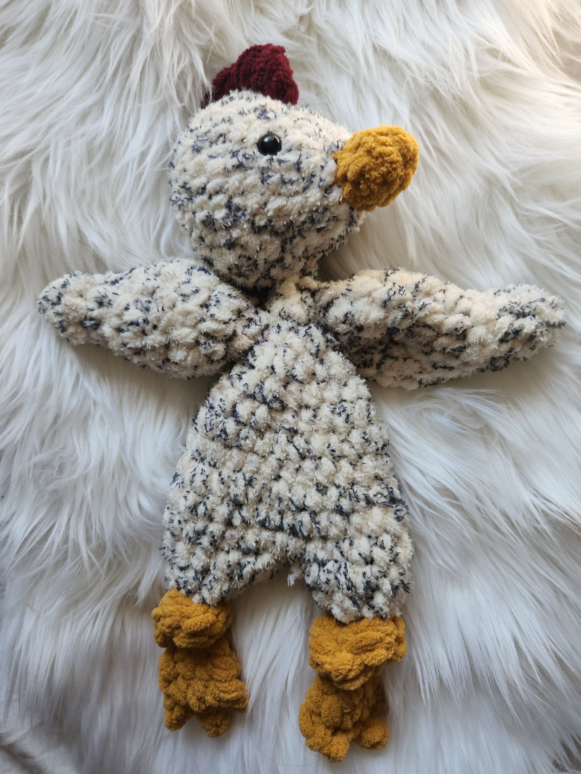 Crochet Chicken Snuggler - Etsy Canada