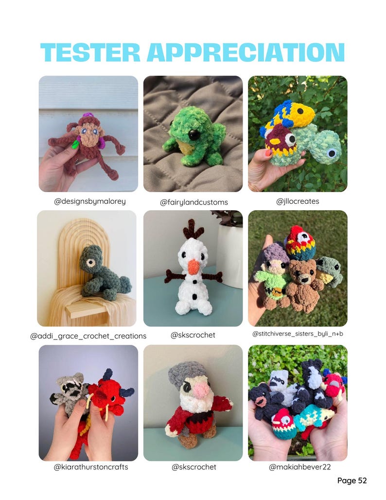 Princess Sidekick Crochet Bundle PATTERN ONLY - Etsy