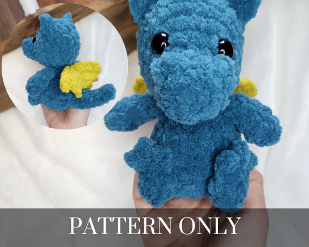Magical Mini: Dragon Crochet PATTERN ONLY - Etsy