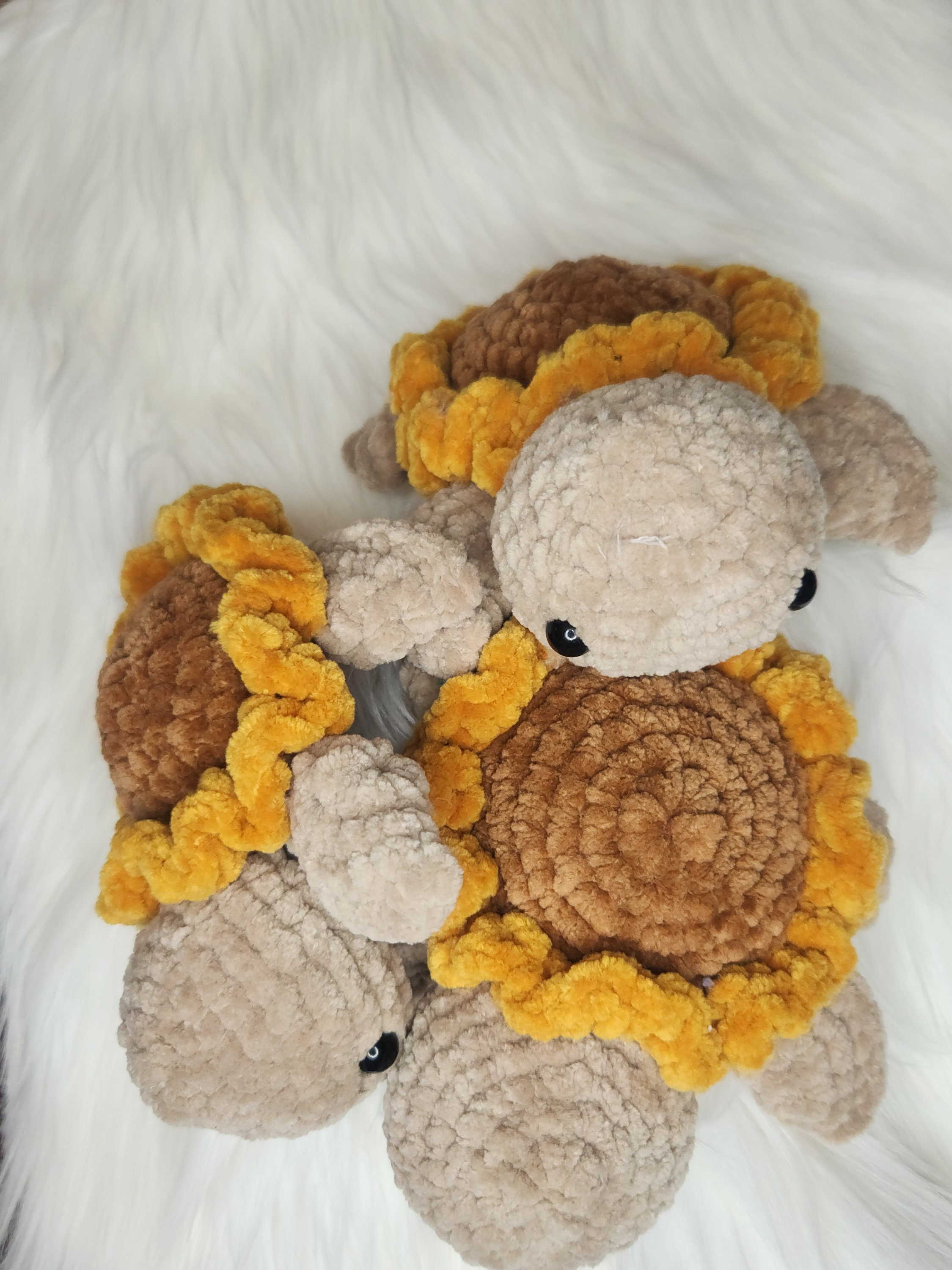 Sunflower Turtle PATTERN ONLY - Etsy