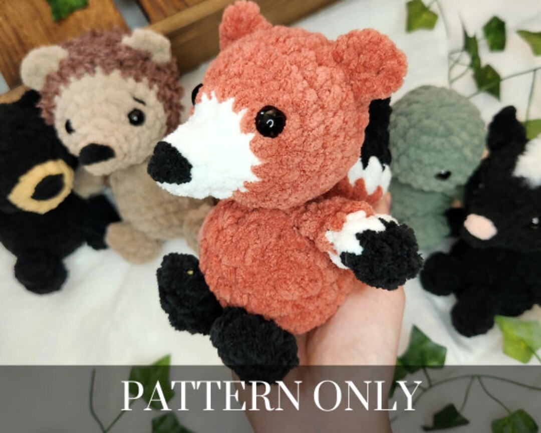Woodland Mini: Fox Crochet PATTERN ONLY - Etsy