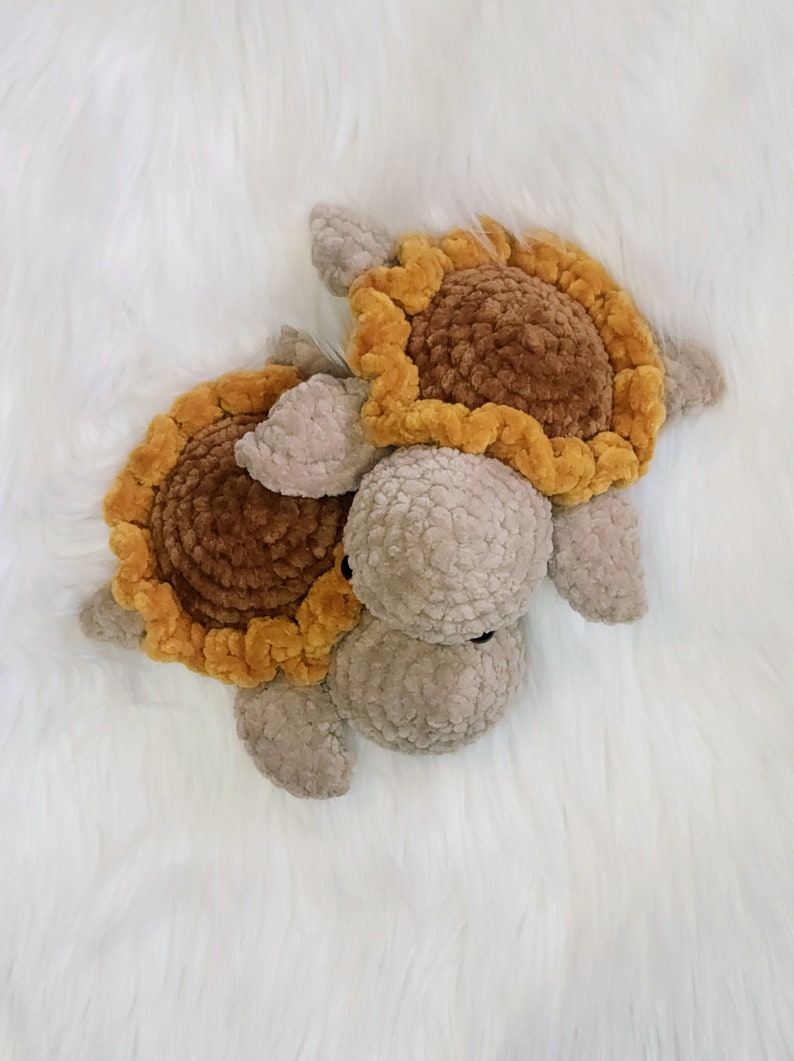 Sunflower Turtle PATTERN ONLY - Etsy
