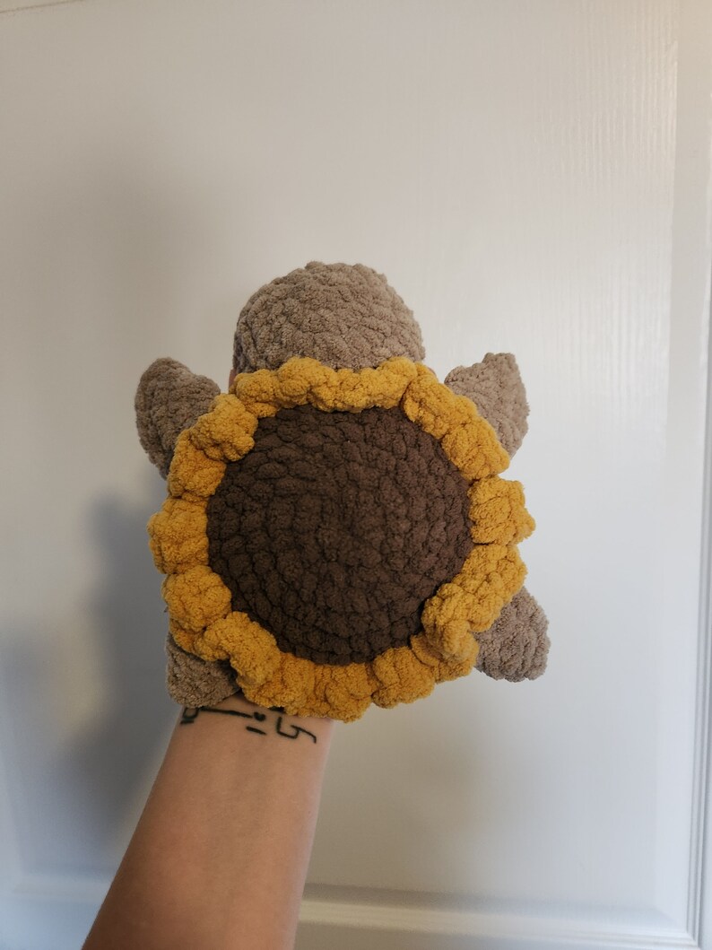 Sunflower Turtle PATTERN ONLY - Etsy