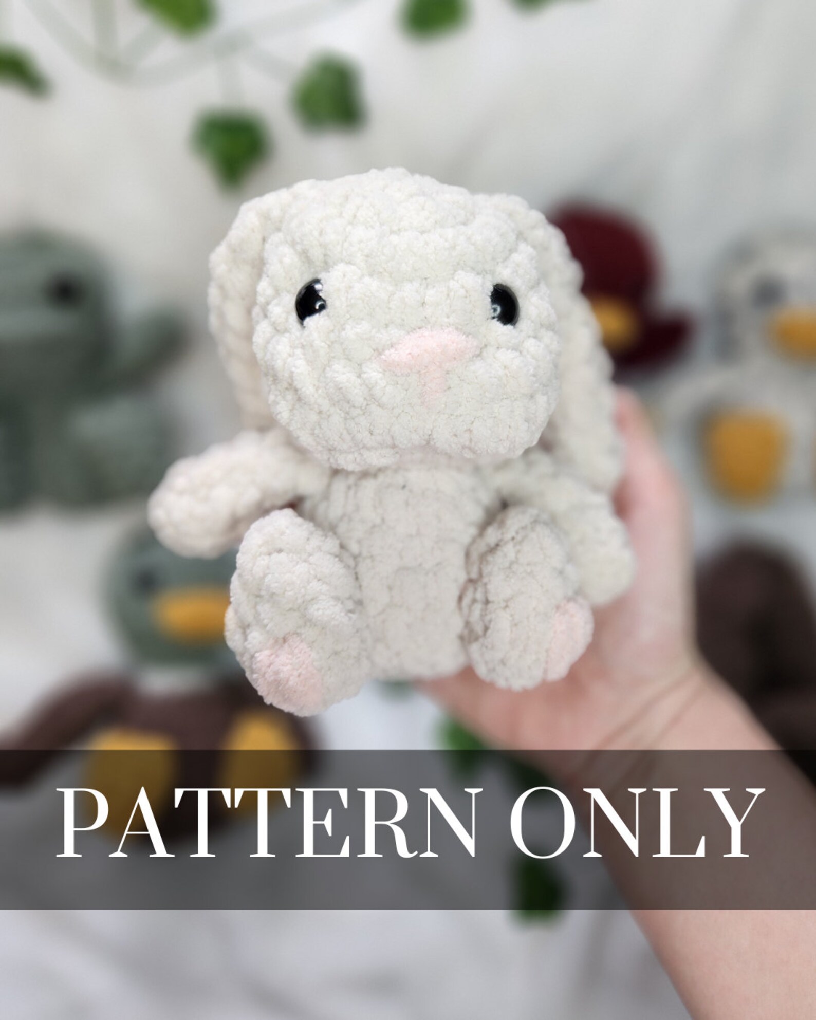 Spring Mini: Bunny Crochet PATTERN ONLY - Etsy