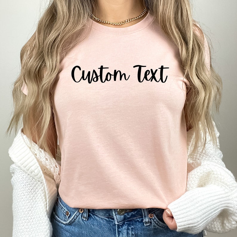 Custom Shirt, Personalized T-shirt, Custom T-shirts, Personalized Shirt ...