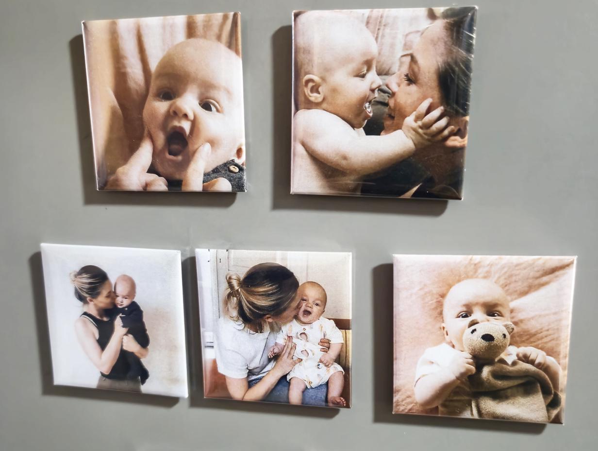 2x2 Square Magnet, Custom Photo Magnet, 2x2 Personalized Photo Magnet ...