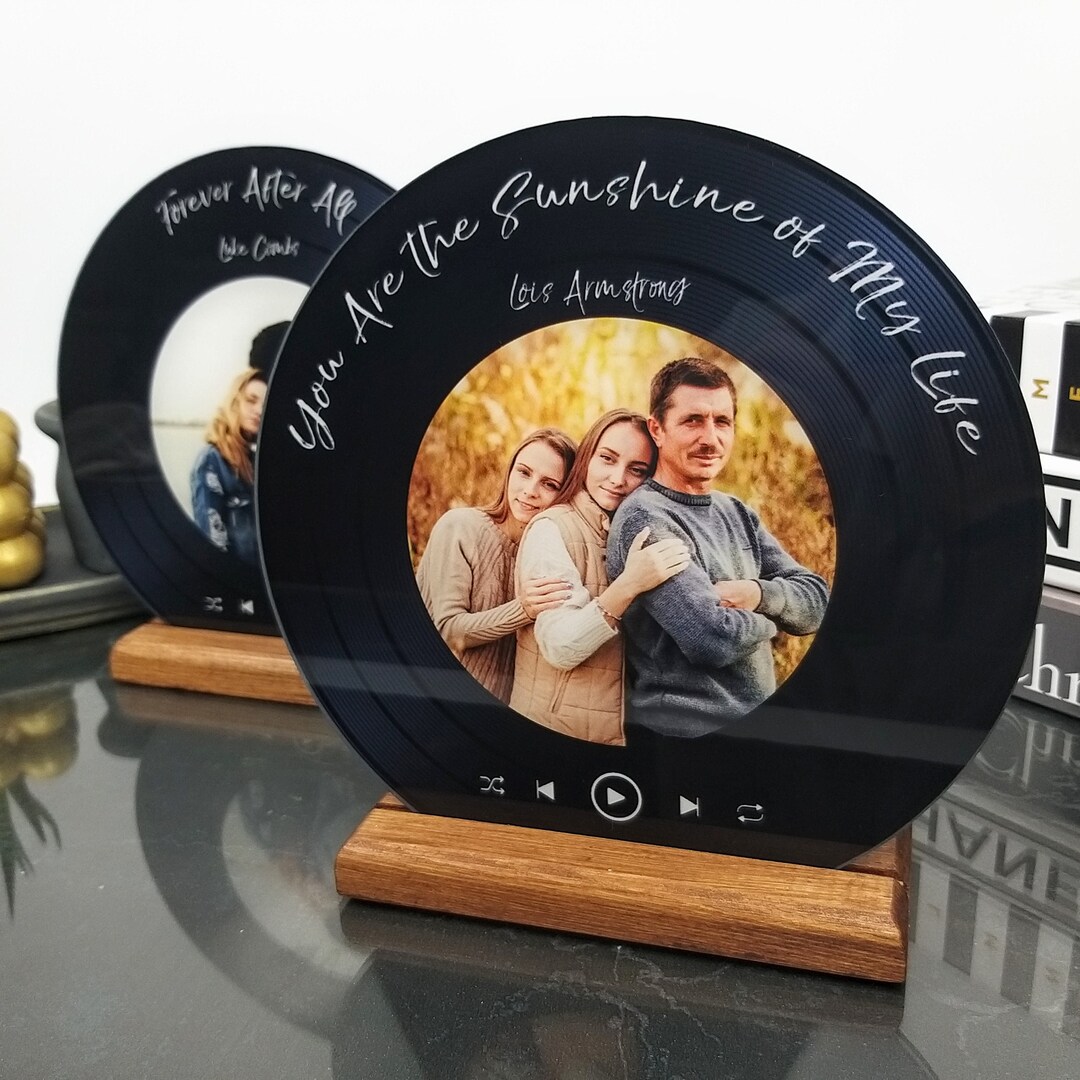 Disque dalbum personnalisé, plaque de musique, disque personnalisé ...