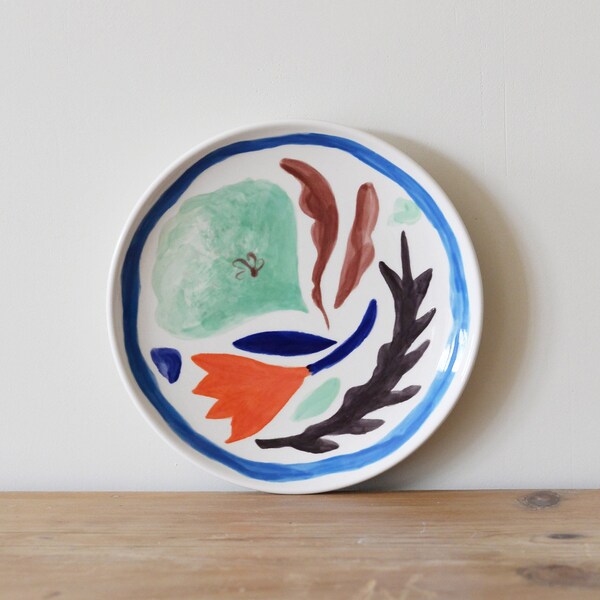 Hand Painted Plate - Etsy