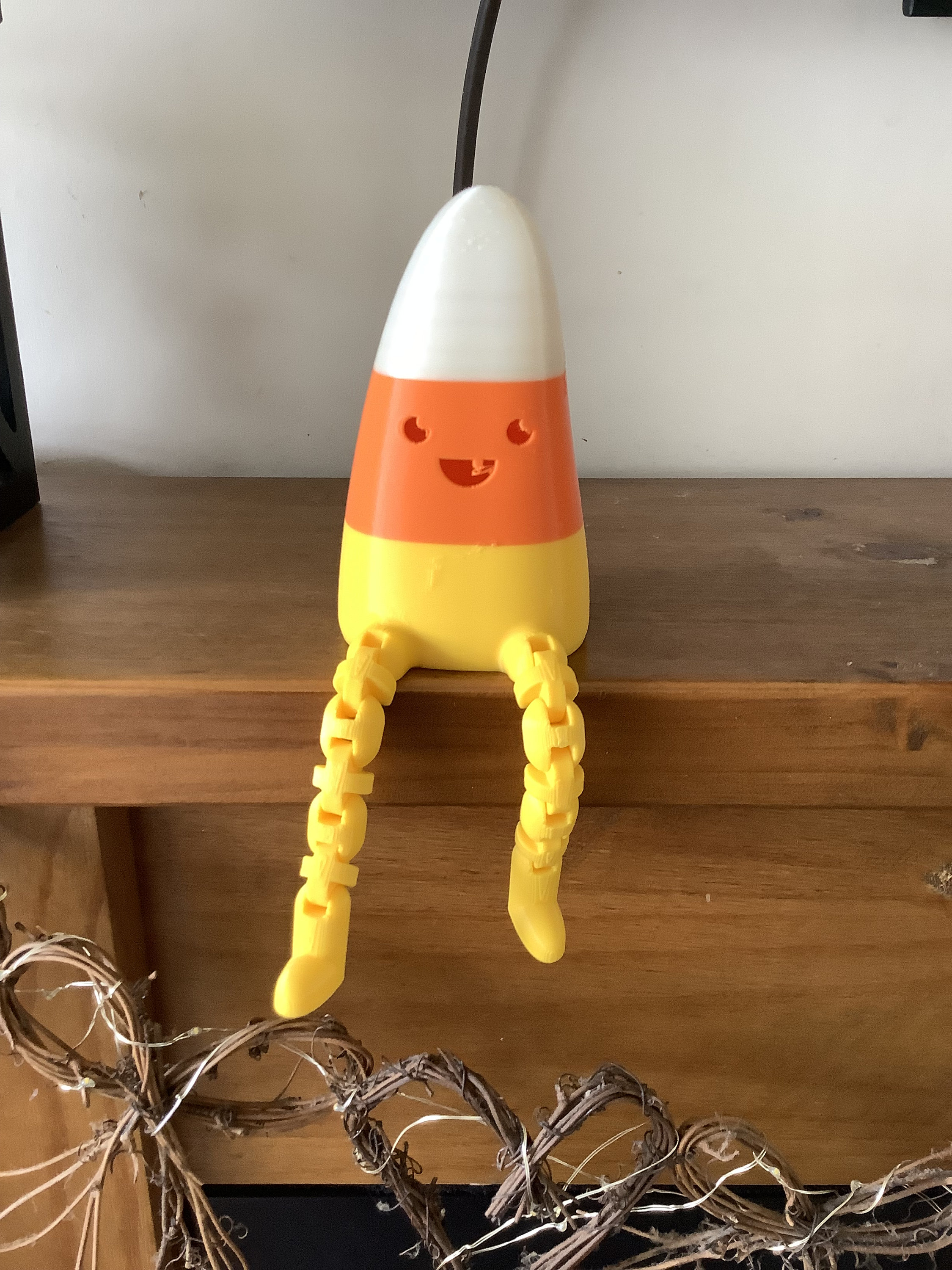3D Printed Candy Corn Battery Operated Tea Light Holder - Etsy