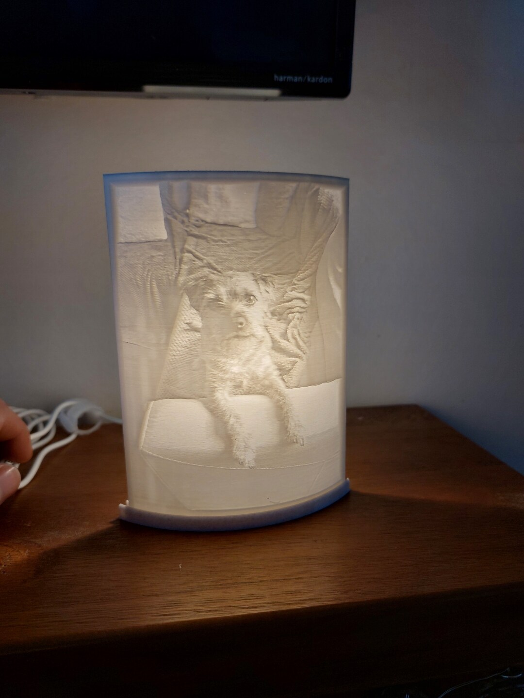 Personalised From Your Own Photo Lithophane Light - Etsy