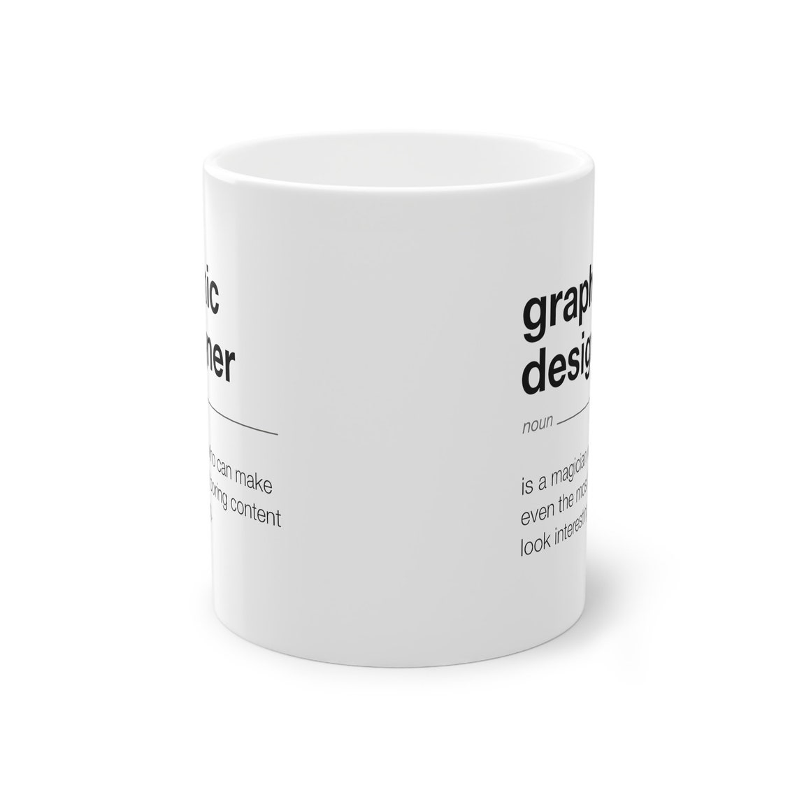 Definition GRAPHIC DESIGNER Mug, Creative Coffee Mug for Graphic ...