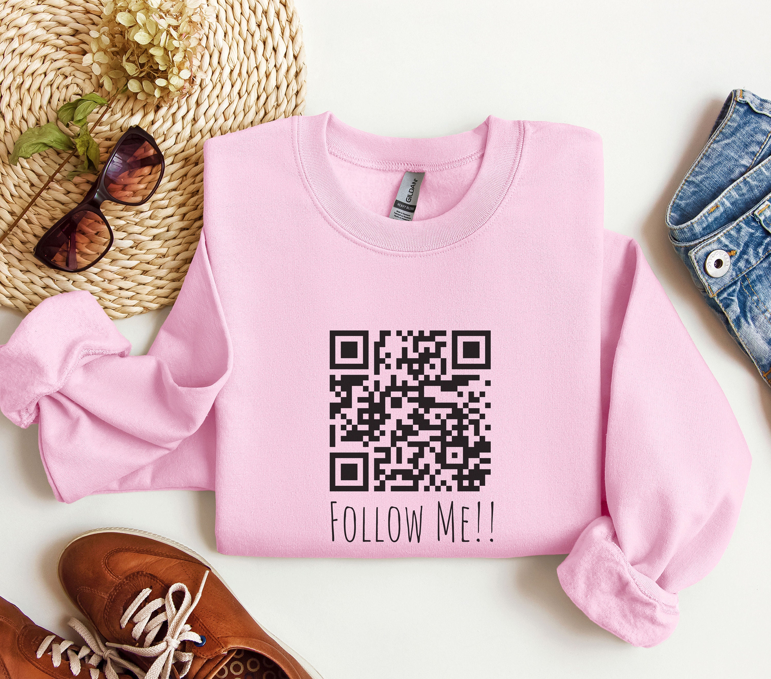 Custom QR Code Sweater for Influencers and Content Creators ... Custom QR Code Sweater for Influencers and Content Creators ...