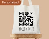 Custom QR Code Bag for Influencers and Content Creators - Etsy
