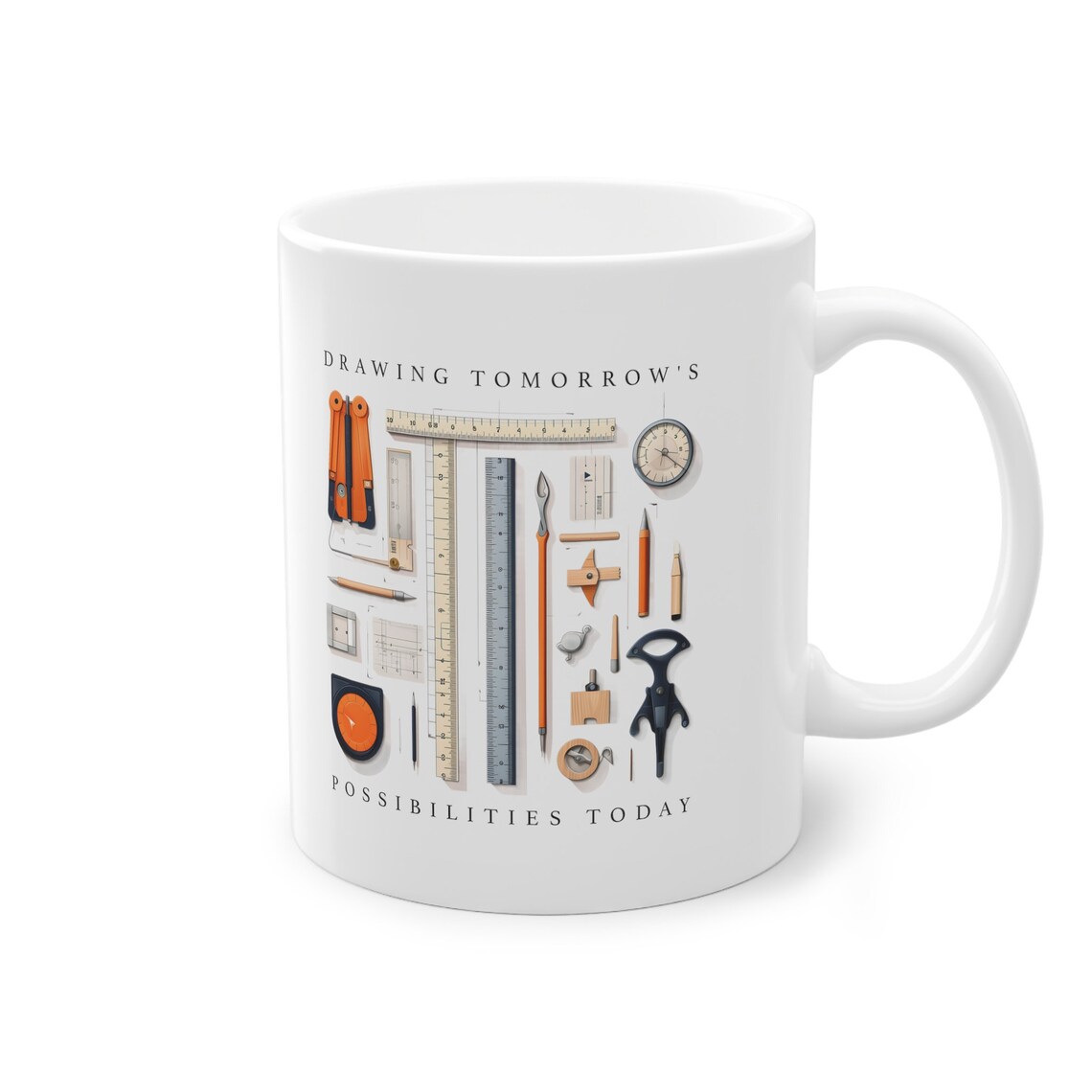 Architect's Tools COFFEE Mug, Funny Architect Mug, Coffee Cup for ...