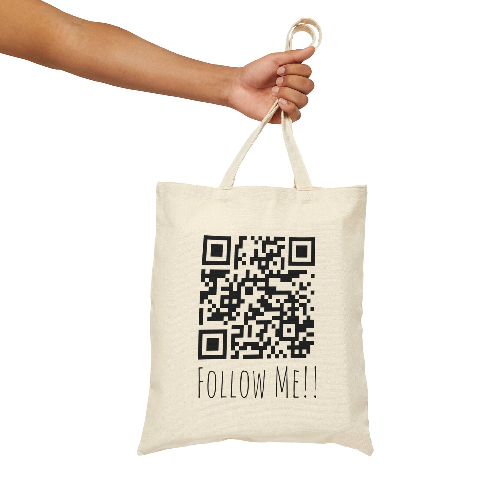 Custom QR Code Bag for Influencers and Content Creators, Personalized ...