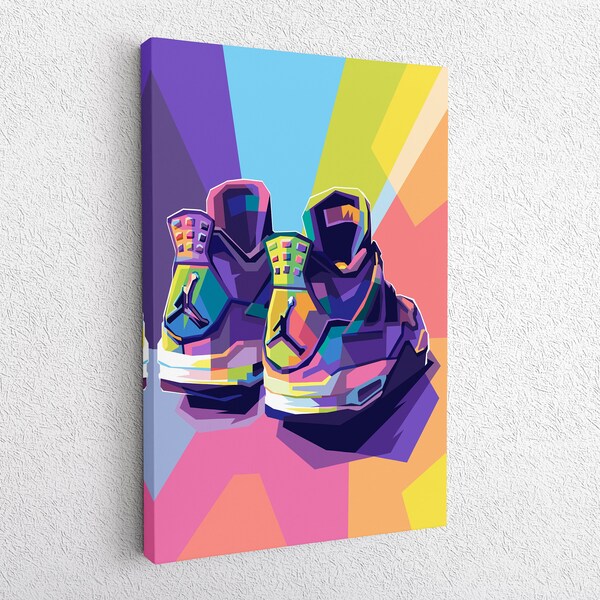 Air Jordan Pop Art - Etsy