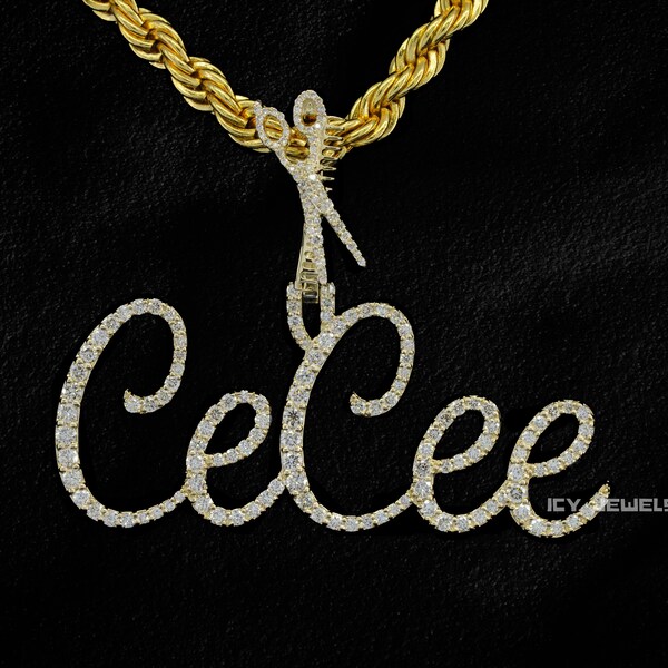 Custom Gold Pendant - Etsy