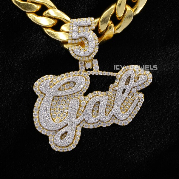 Custom Gold Pendant - Etsy